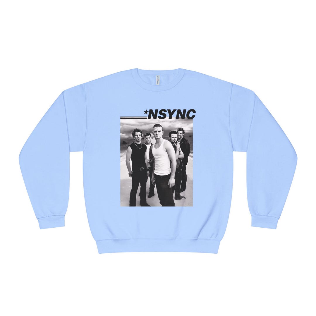 NSYNC Black and White Posed || Unisex Nublend® Crewneck Sweatshirt - Etsy