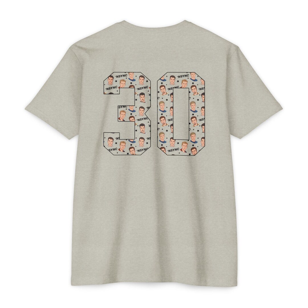 NSYNC 30th Anniversary || Boy Band Nostalgia Tee, Pop Era Shirt, 90s ...