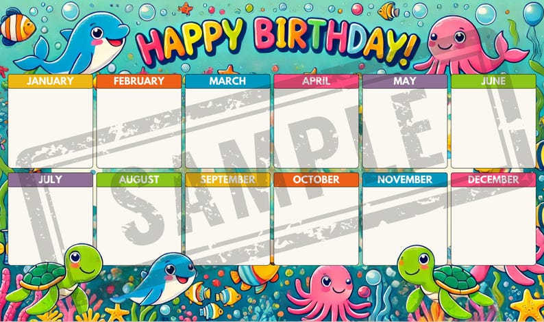 Under the Sea Classroom Theme Back - Etsy