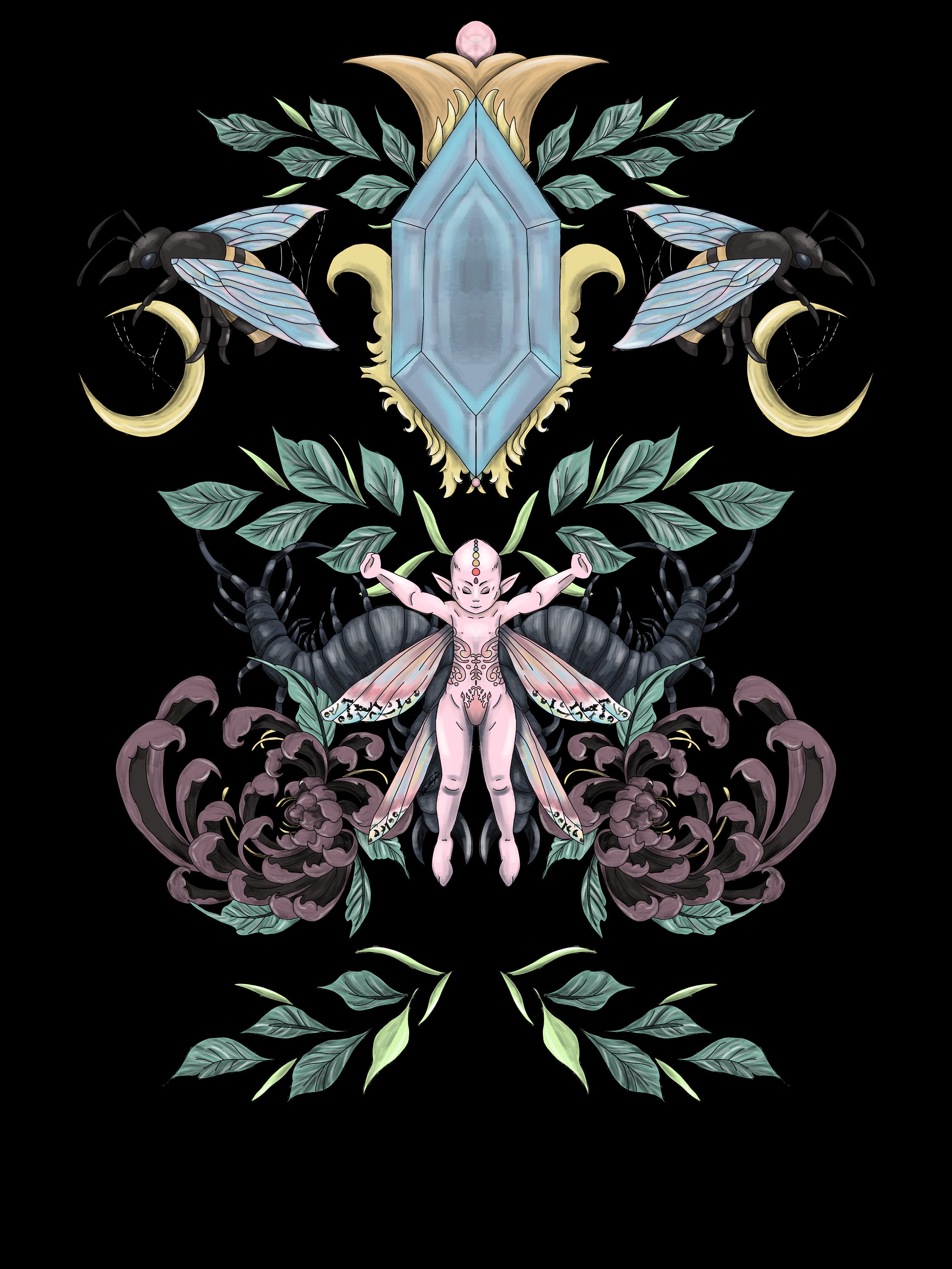 Fae Child Art Print - Etsy