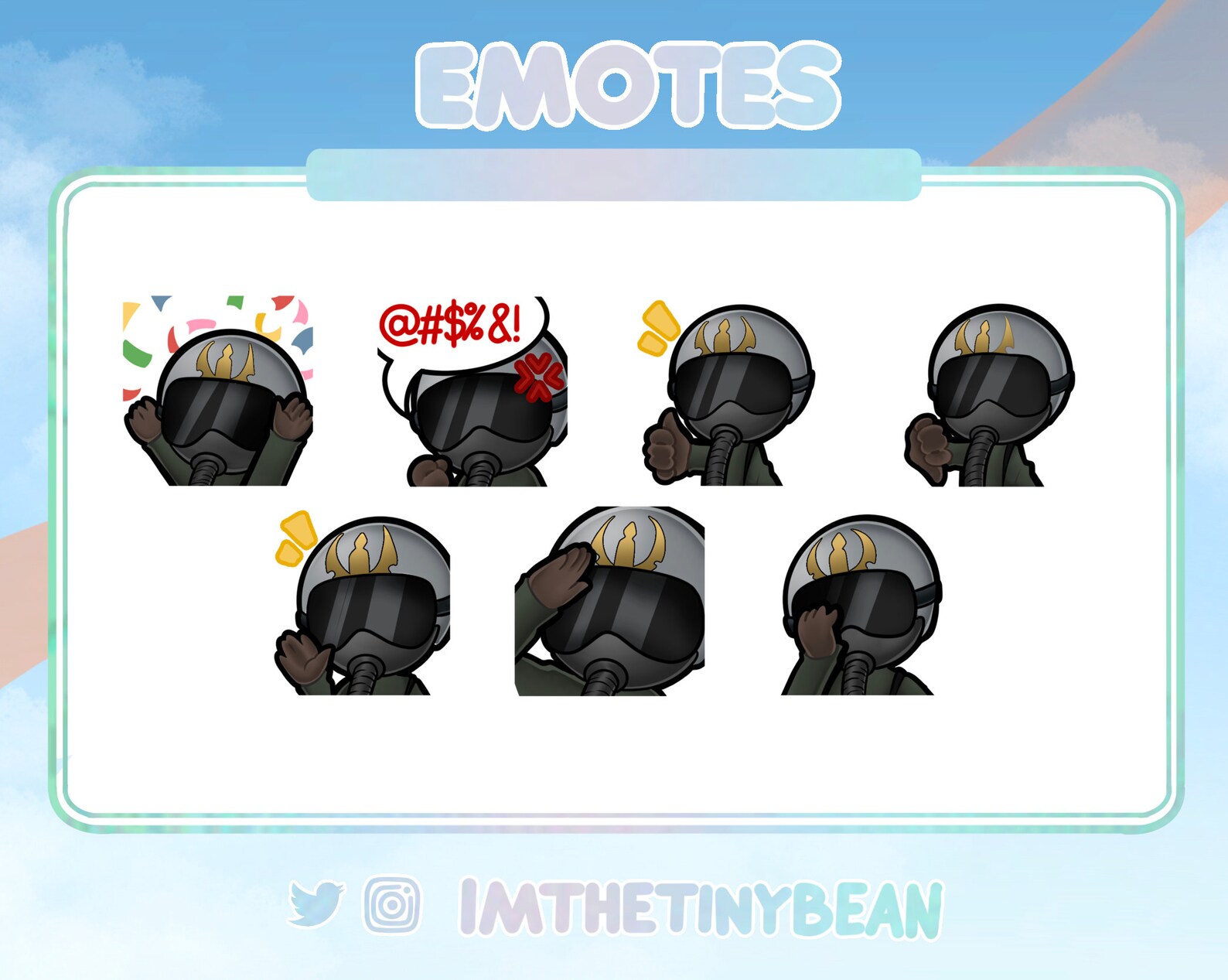 Twitch Custom Emotes - Twitch Emotes - Emote Commission - Chibi Emotes ...