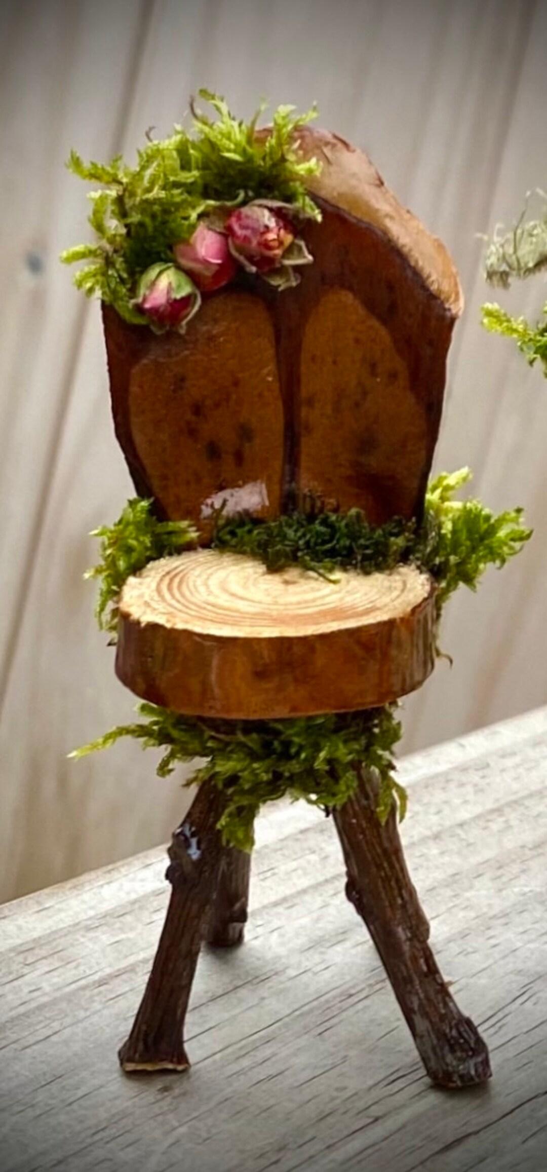 Handcrafted Miniature Fairy Chair Perfect Alone or as an - Etsy