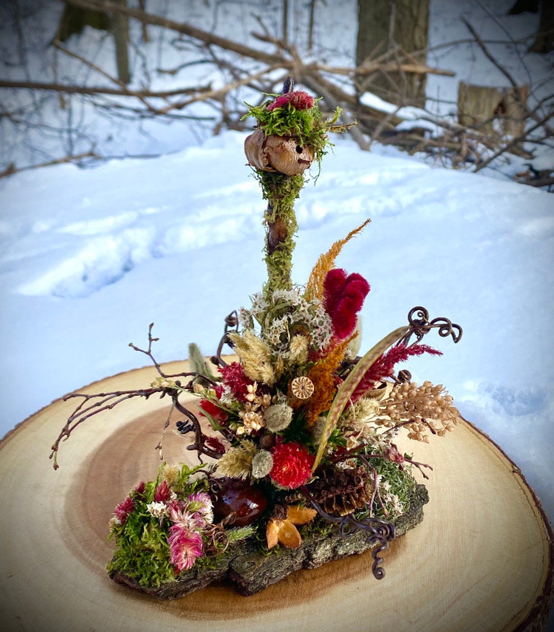 Maison miniature doiseau de fée/mangeoire doiseau de fée pour les ...