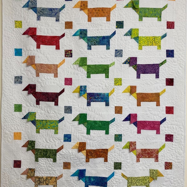Dog Quilt Patterns - Etsy