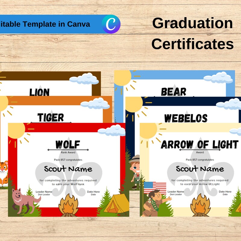 Cub Scout Awards - Etsy