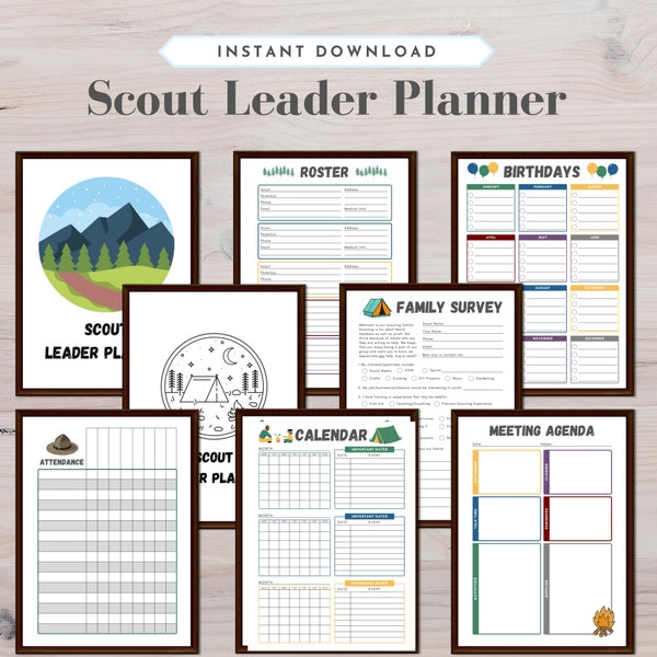Scout Leader - Etsy