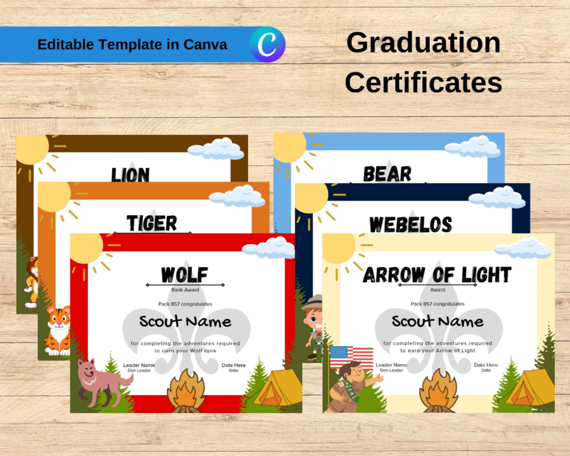 Scout Celebration Bundle Printable DIY - Etsy