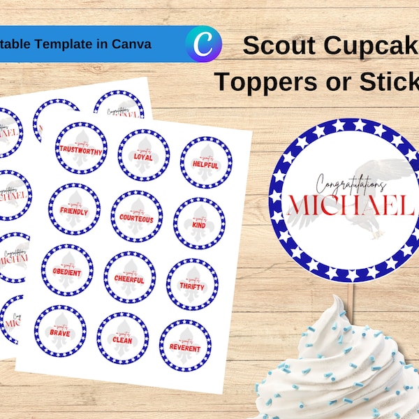 Eagle Scout Cake Topper - Etsy