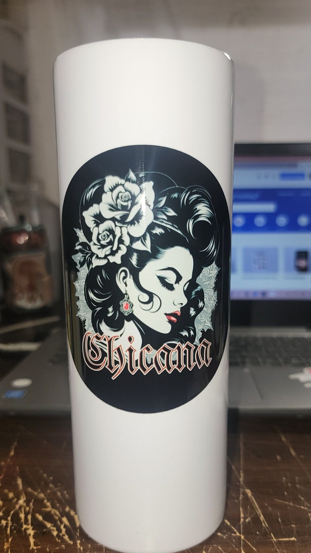Chicana Tumbler, Latinas Merch,chola Sublimated Cup, Cabrona Chingona ...