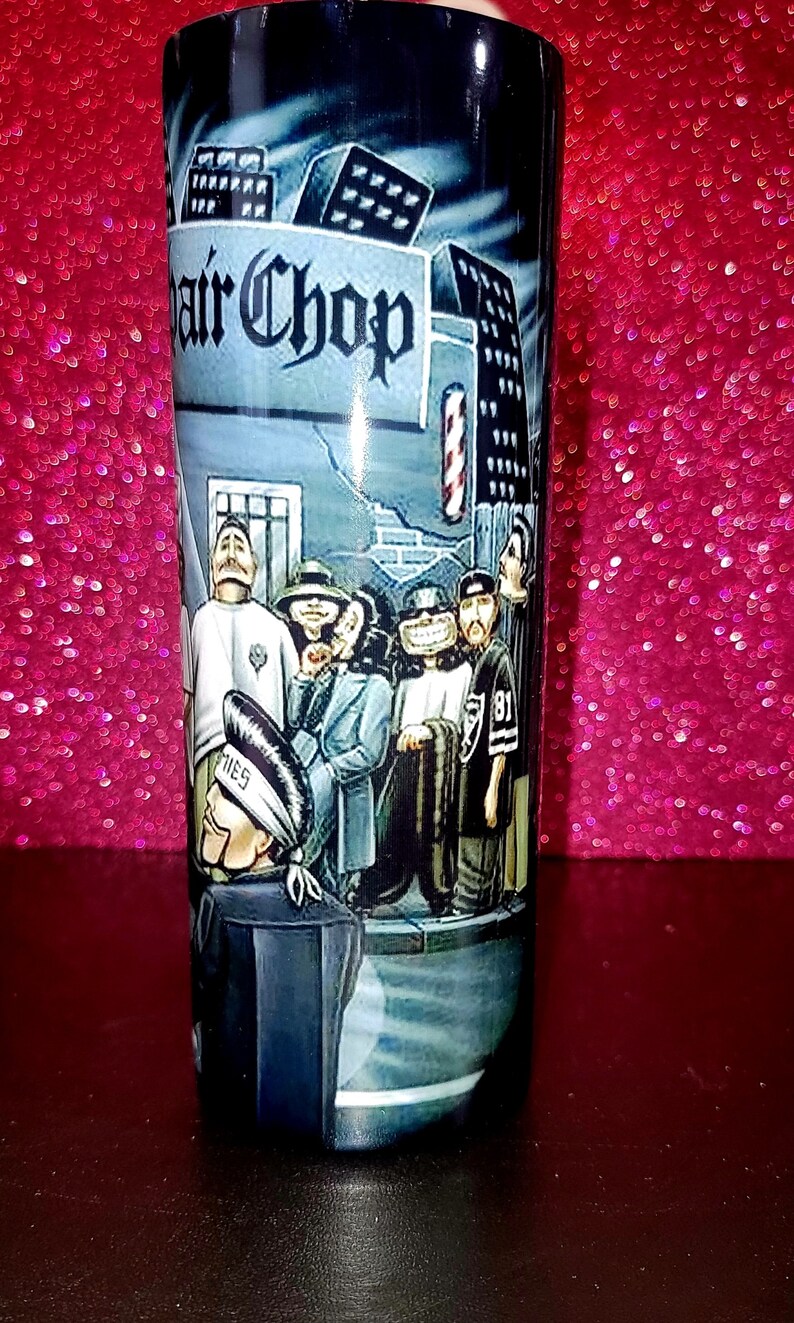 Homie Art Tumbler, Cholo Merch,chola Sublimated Cup, Haircut Shop ...