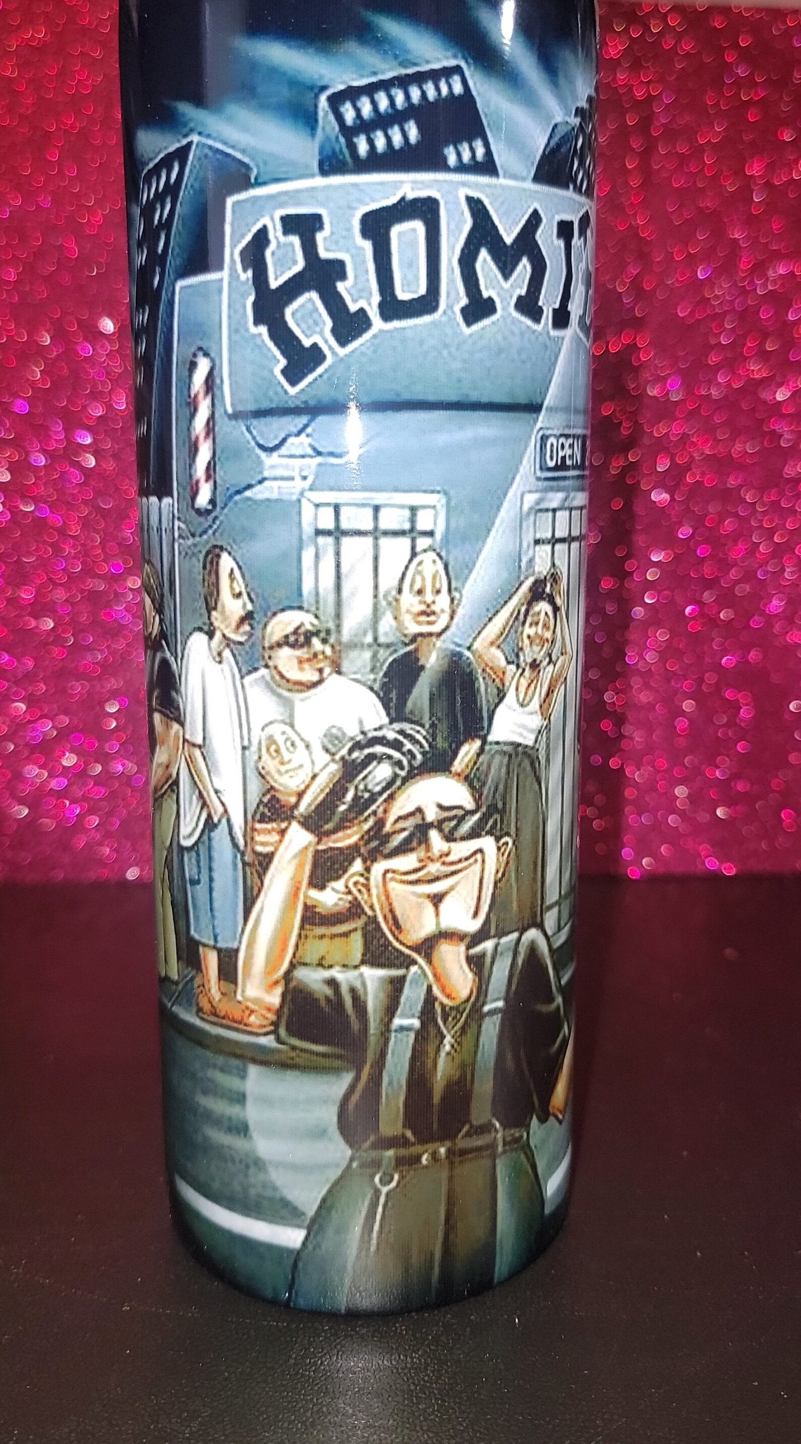 Homie Art Tumbler, Cholo Merch,chola Sublimated Cup, Haircut Shop ...