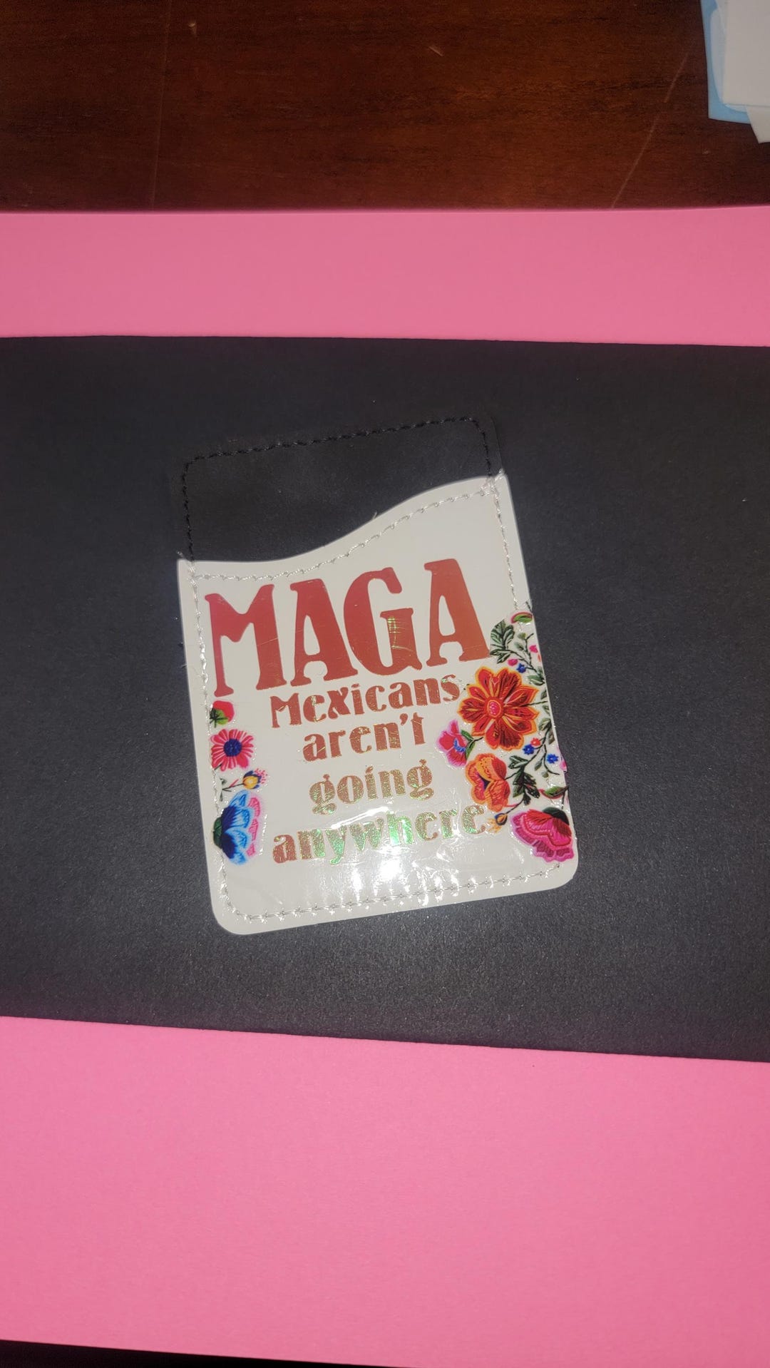 Mexican Style Phone Wallet, MAGA Phone Wallet, Latin Style Wallet ...