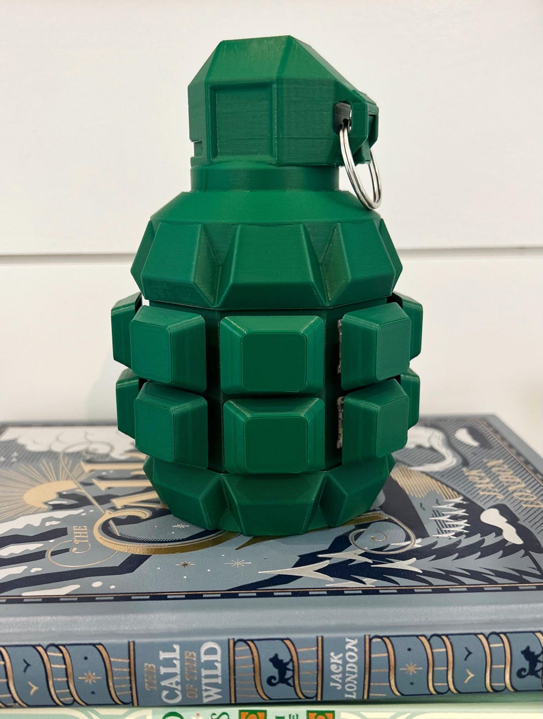 Mechanical Grenade Fidget Toy – 16-button Clicker | Unique Desk Toy ...