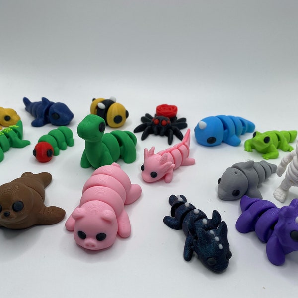 Articulated 3d Printed Animals Files - Etsy