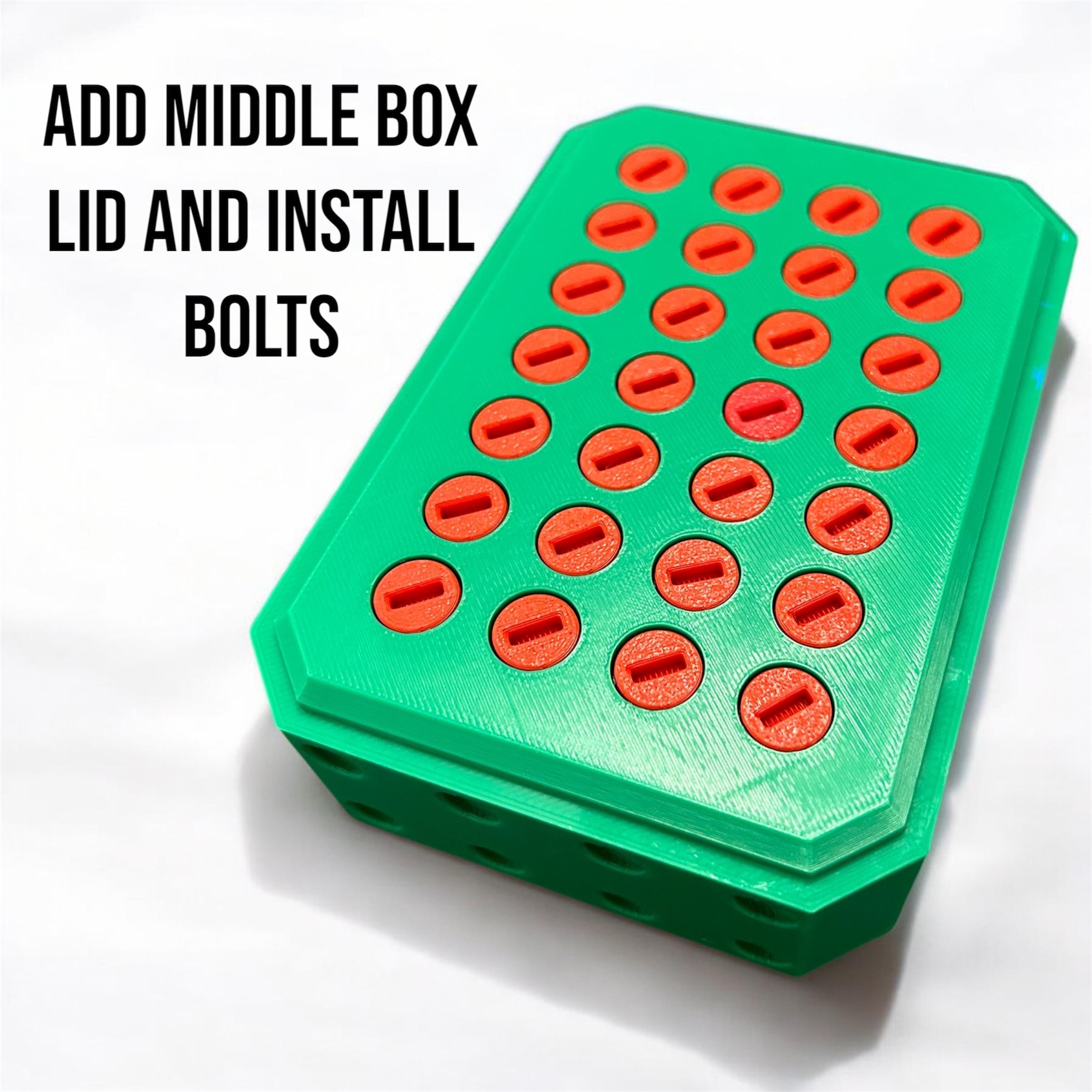 The Really Annoying Gift Box 134 Bolts!!!! It's Maddening - Etsy