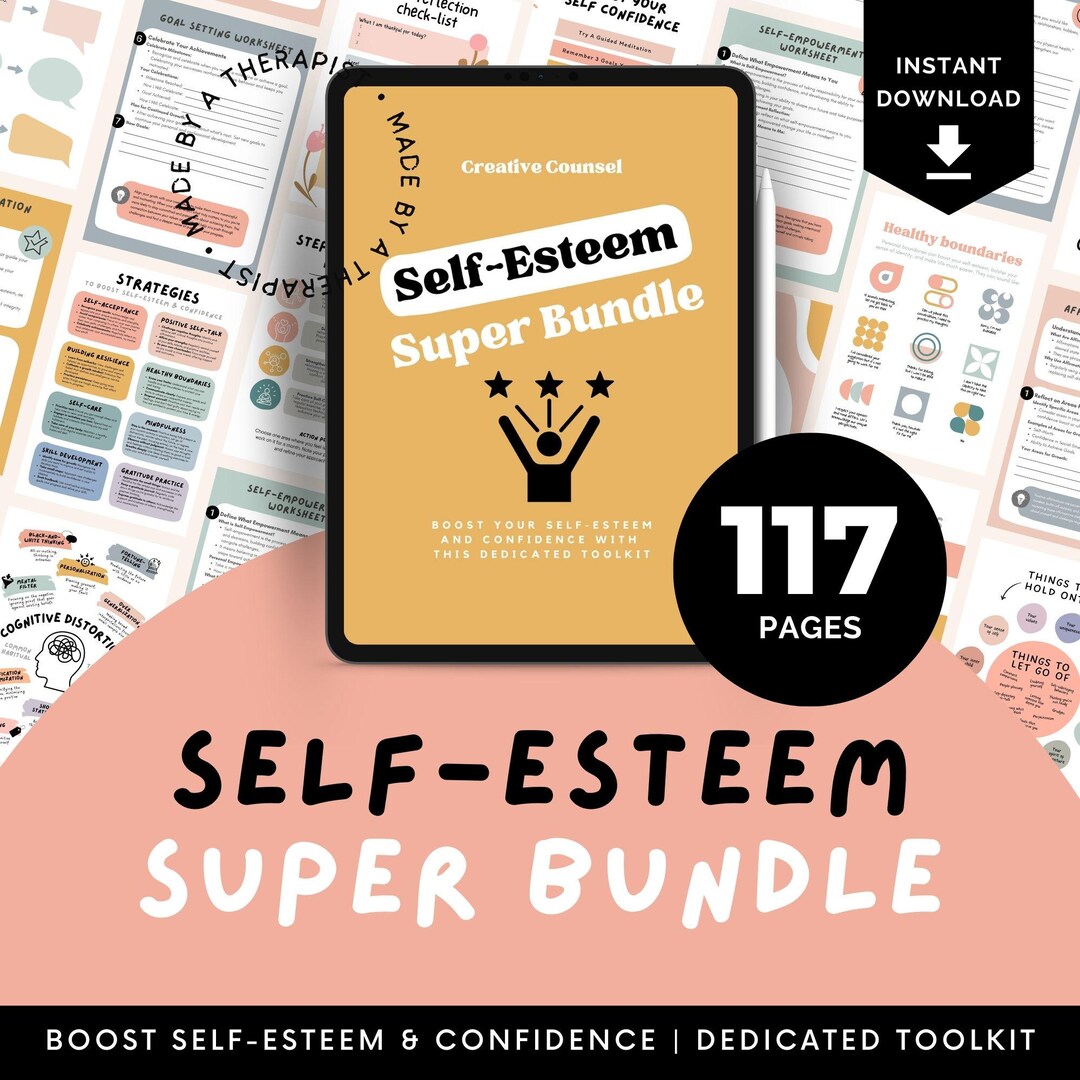 Self-esteem Worksheets People Pleasing Confidence Building Self ...