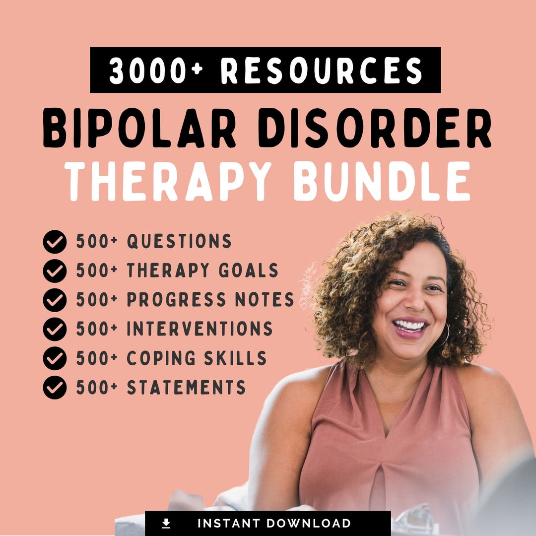 Bipolar Disorder Therapy Resource Session Questions Goals Progress ...