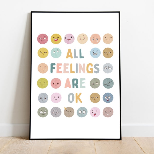 All Feelings Are Welcome - Etsy