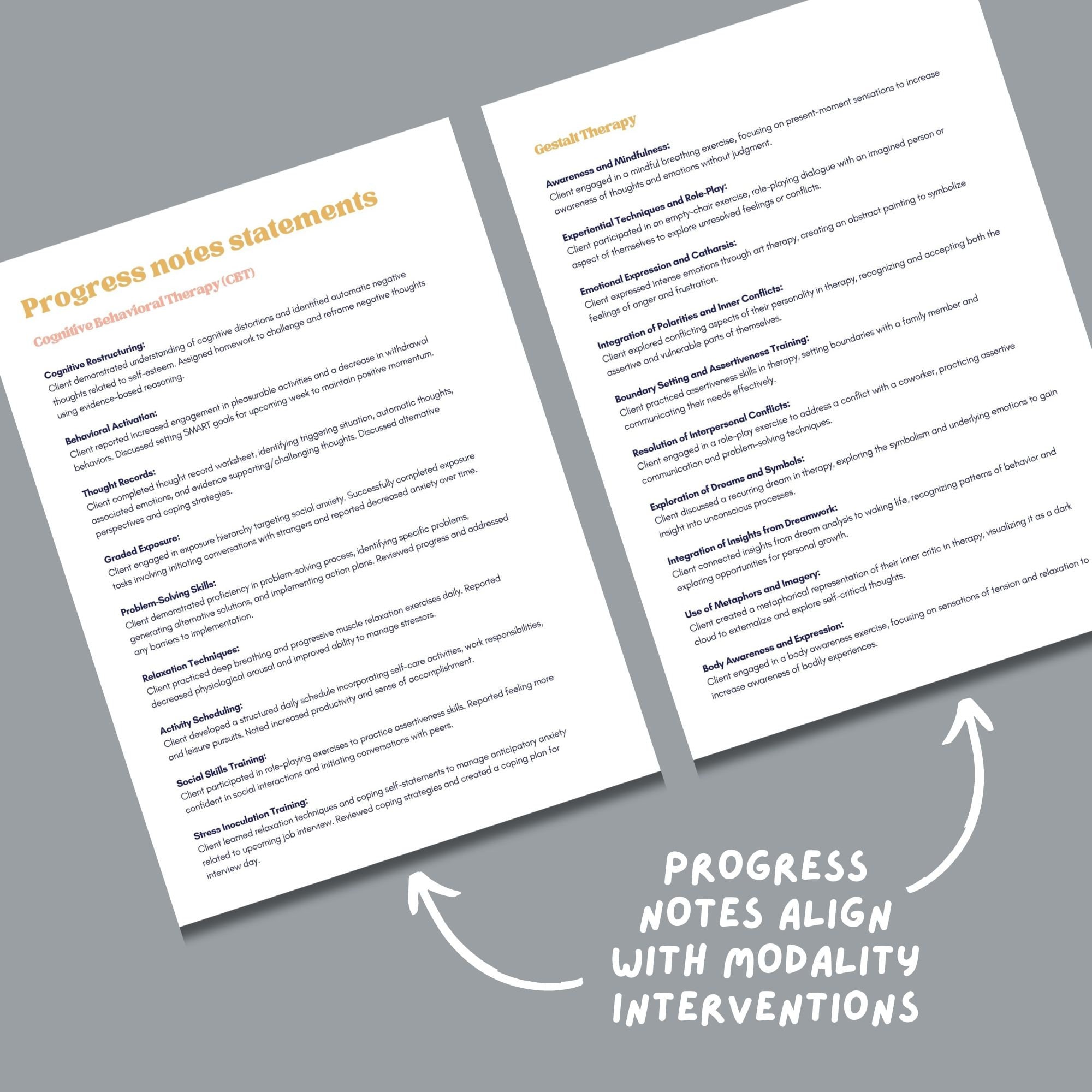 Therapy Interventions & Progress Notes Cheat Sheet (PDF Download) - Etsy