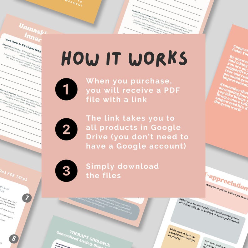 Megabundle Therapy Worksheets Interventions Resource Psychological ...