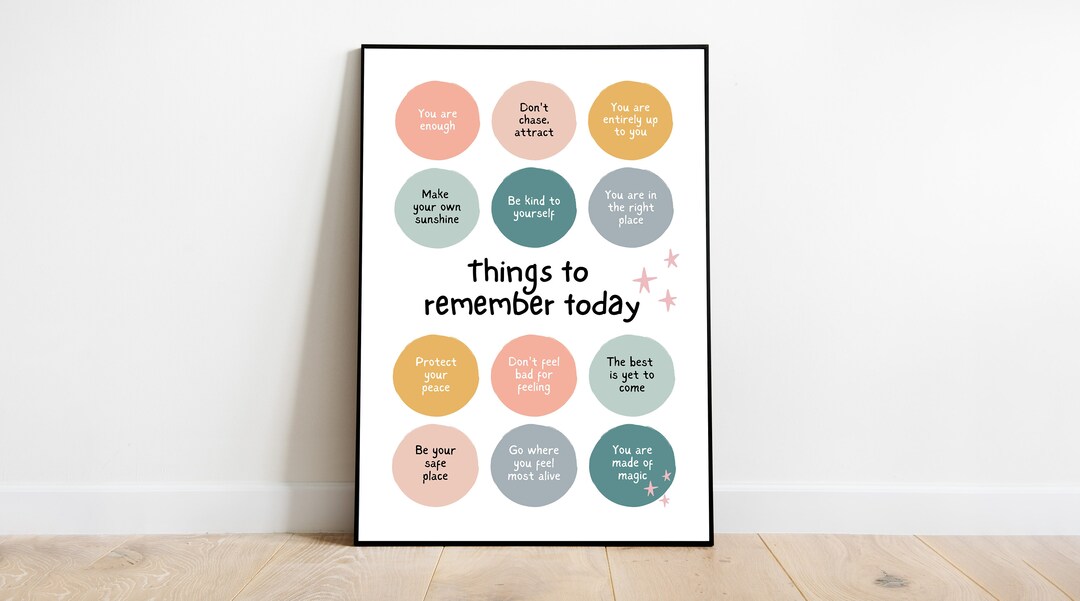 Inspirational Desk Poster Decor Morning Motivation Classroom Positive ...