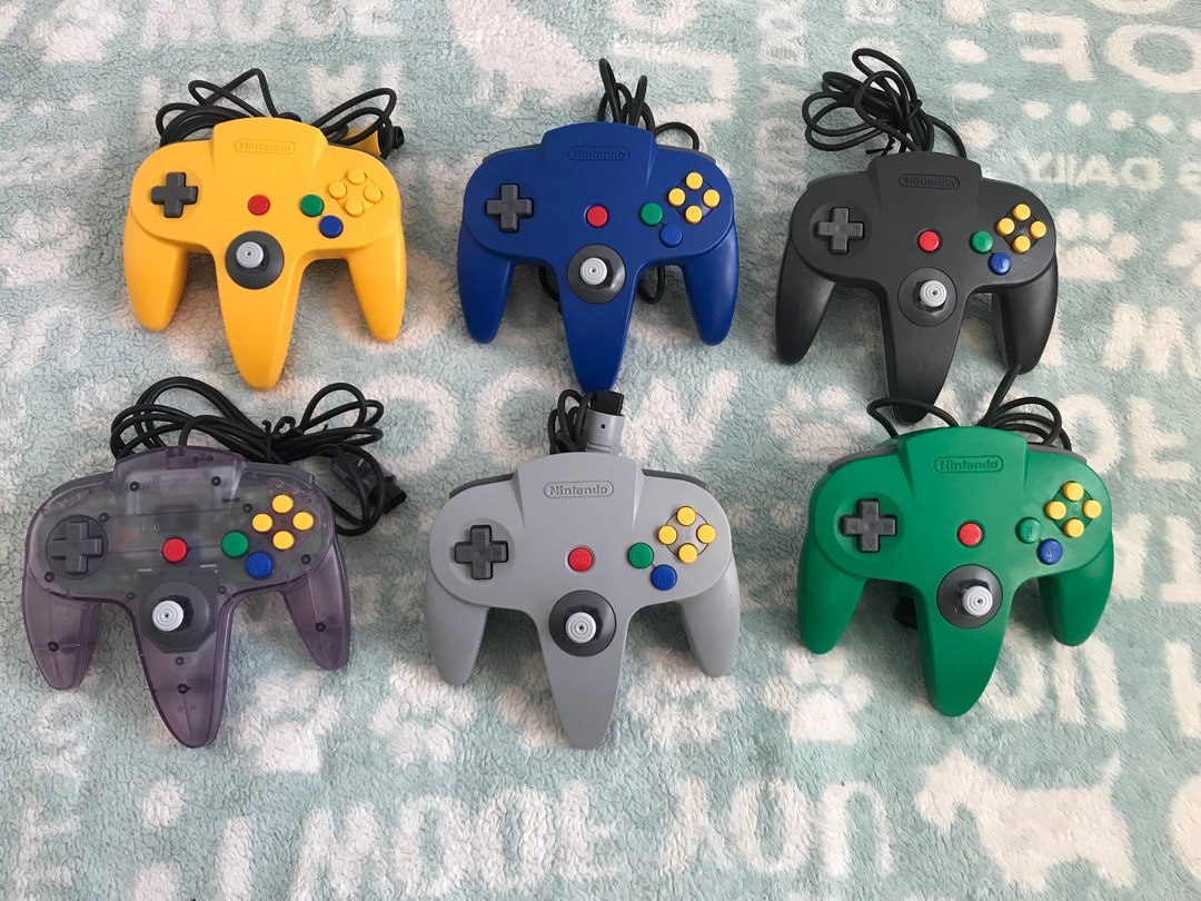 N64 Controllers OEM Nintendo 64 Controllers - Etsy