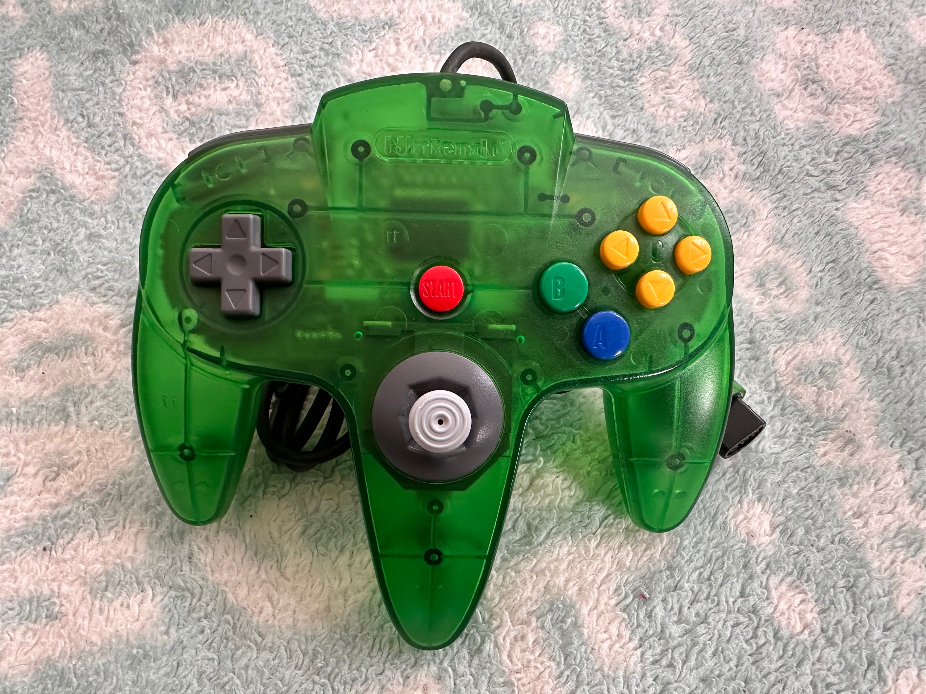 Nintendo 64 Green Console