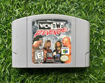 WCW NWO Revenge Nintendo 64 N64 Authentic Video Game Complete CIB ...