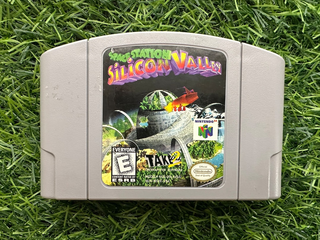Space Station Silicon Valley N64 Authentic Nintendo 64 Game - Etsy