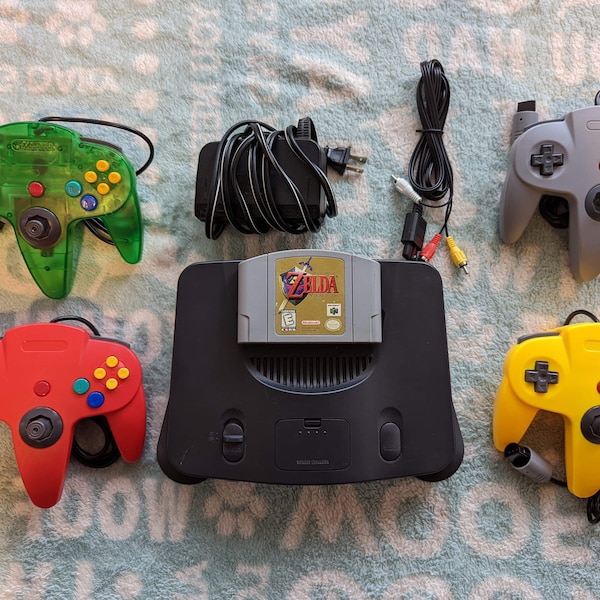 Zelda Nintendo 64 Console - Etsy