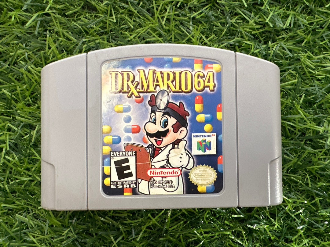 DR. Mario N64 Authentisches Nintendo 64 Spiel - Etsy.de