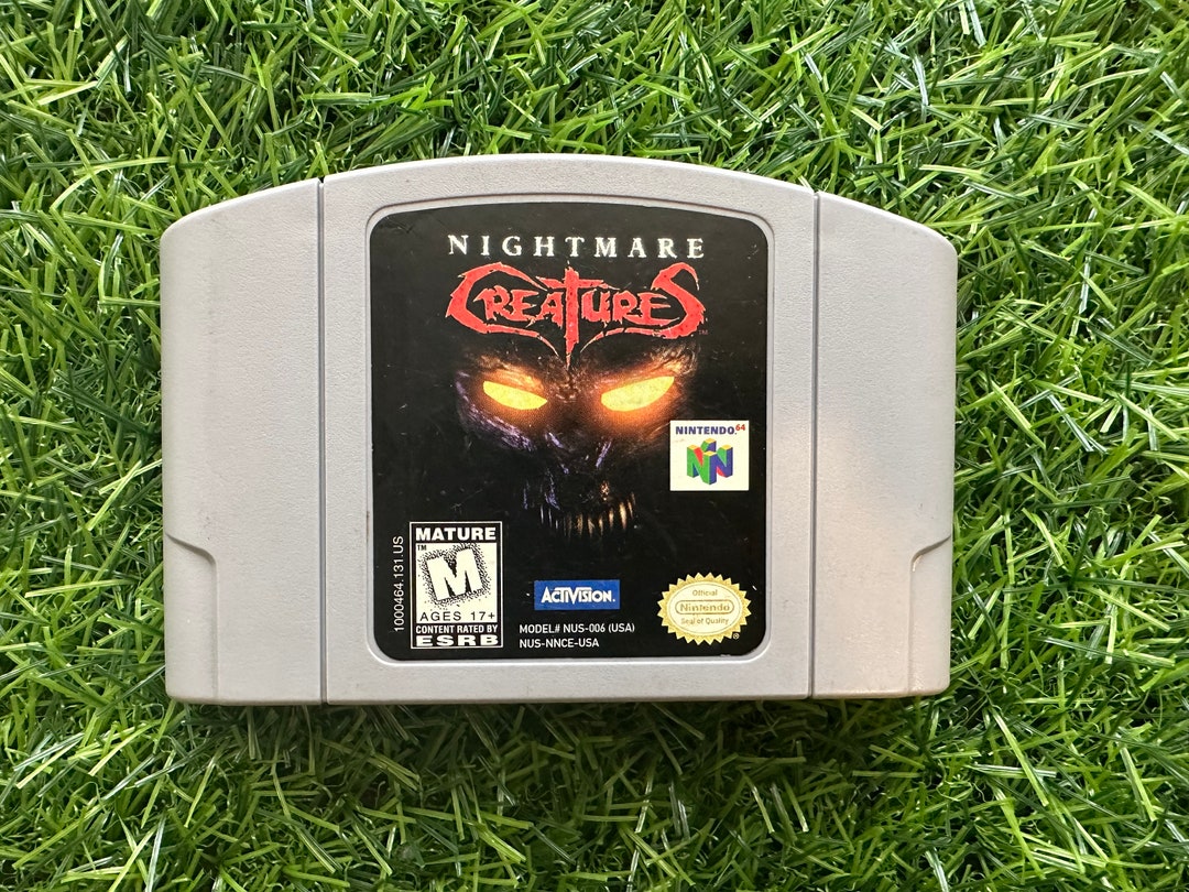 Nightmare Creatures N64 Authentic Nintendo 64 - Etsy