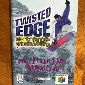 Nintendo 64 Instruction Booklet N64 Game Manual - Etsy