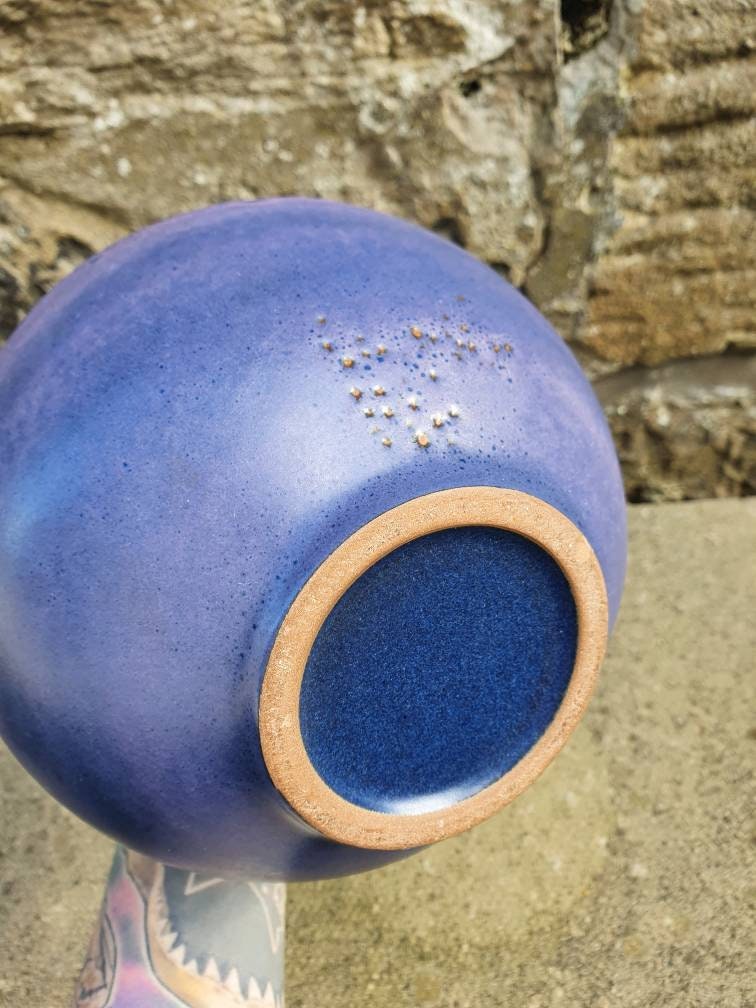 60s KMK Keramik Vase West Germany Viola Purple Pottery Ceramic - Etsy UK