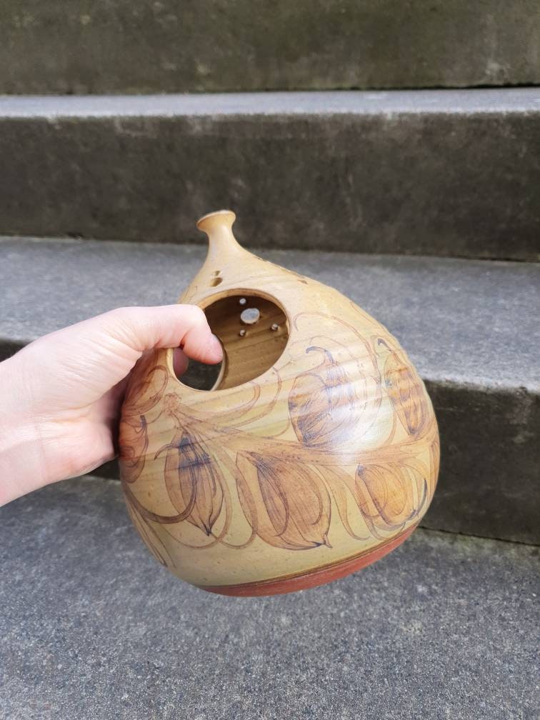 Different Alvingham Pottery Bird Feeder Planter 80s - Etsy UK