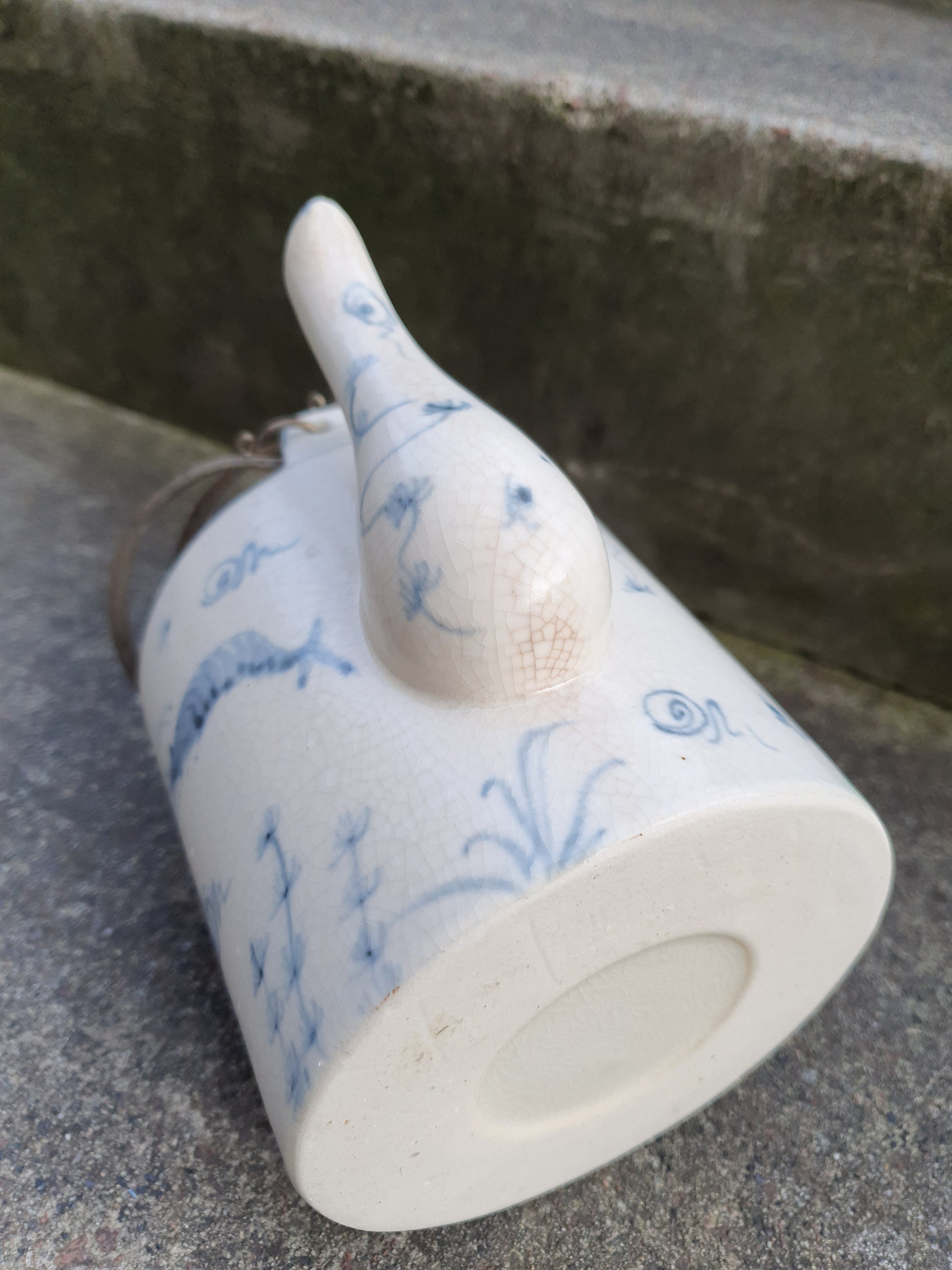 Vintage Vietnamese Teapot Sea Creatures Koi Fish - Etsy