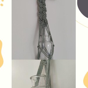 Macrame Pot Holder Pattern in 9 Easy Steps | Digital Download Pdf - Etsy