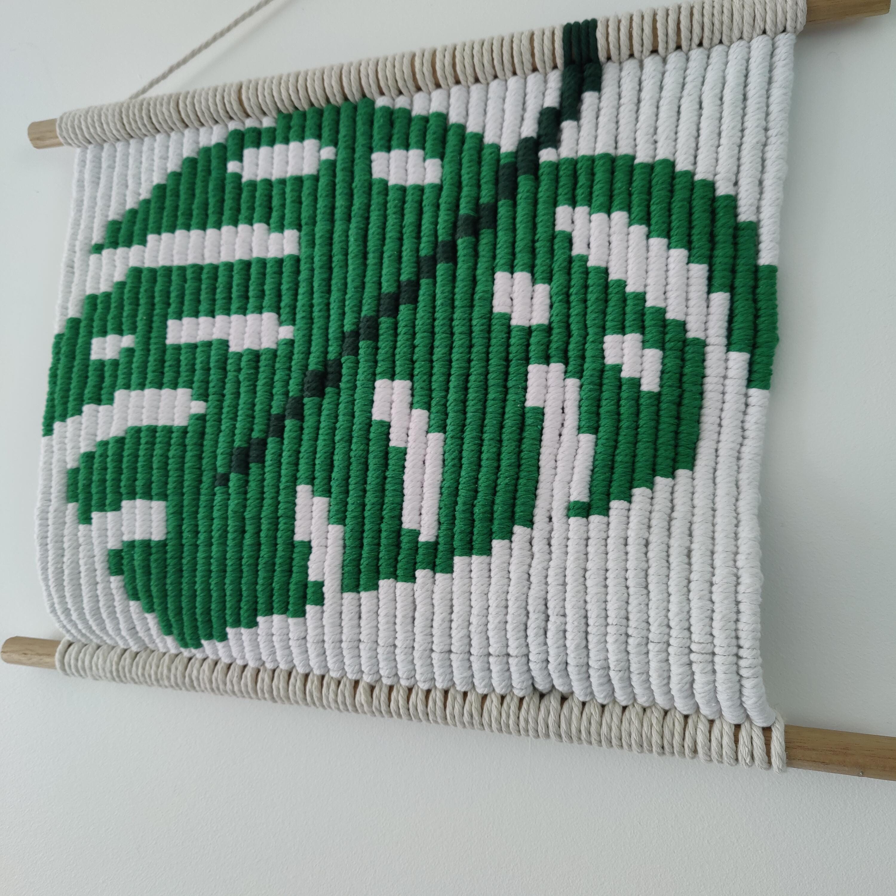 DIY Macrame Monstera Leaf Wall Hanging Instructional Guide | Pdf ...