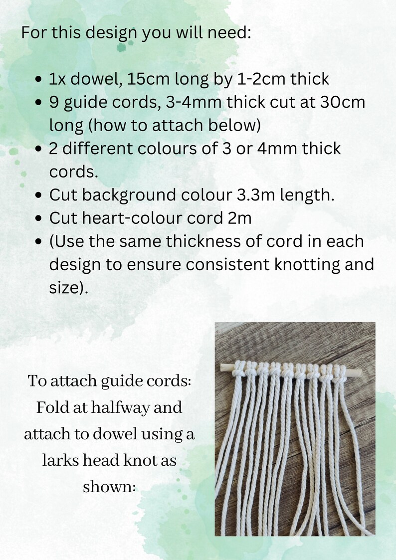 PDF Pattern for Handmade Macrame Pixel Art Heart Wall Hanging or Coaster - Etsy