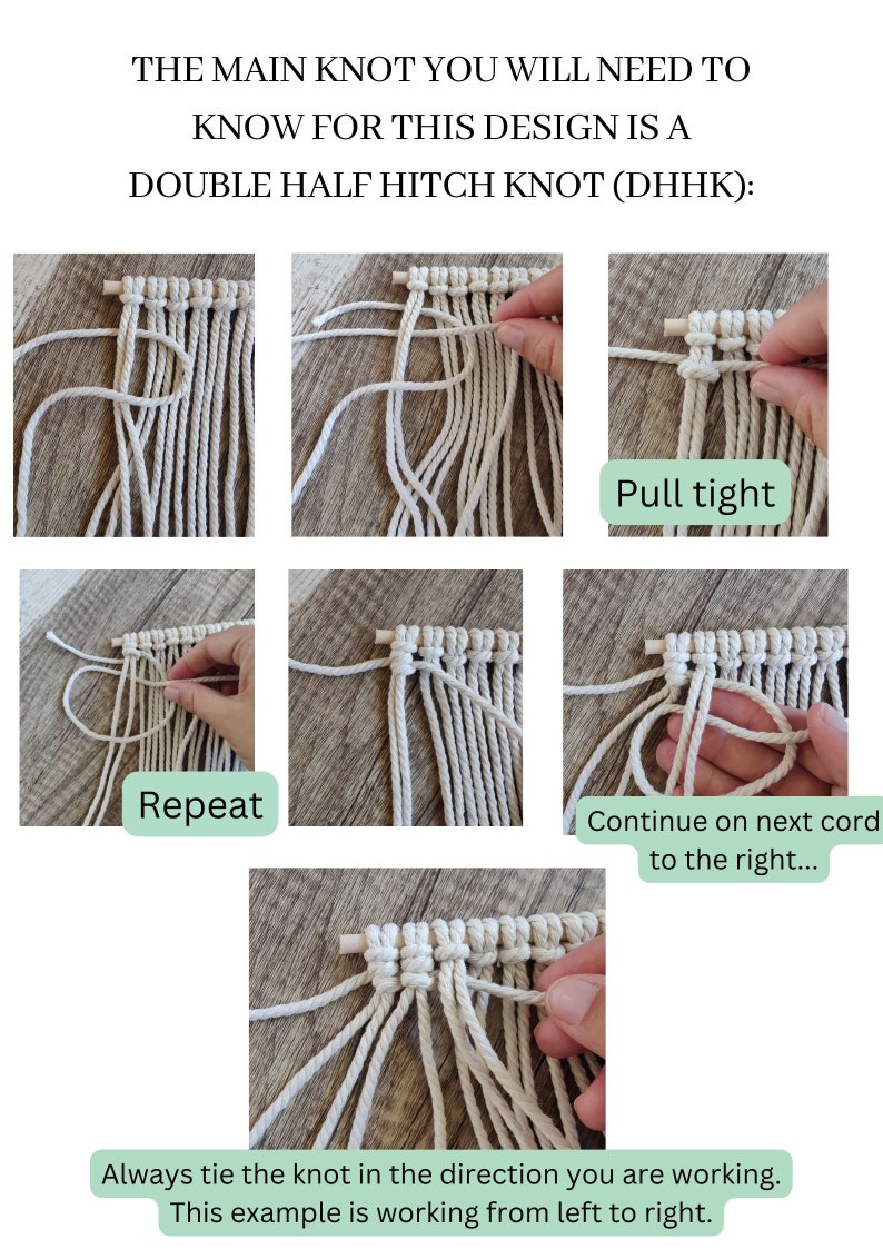 DIY Pixel Art Macrame Cooking Pot Trivet Pattern - Pdf Download - Etsy