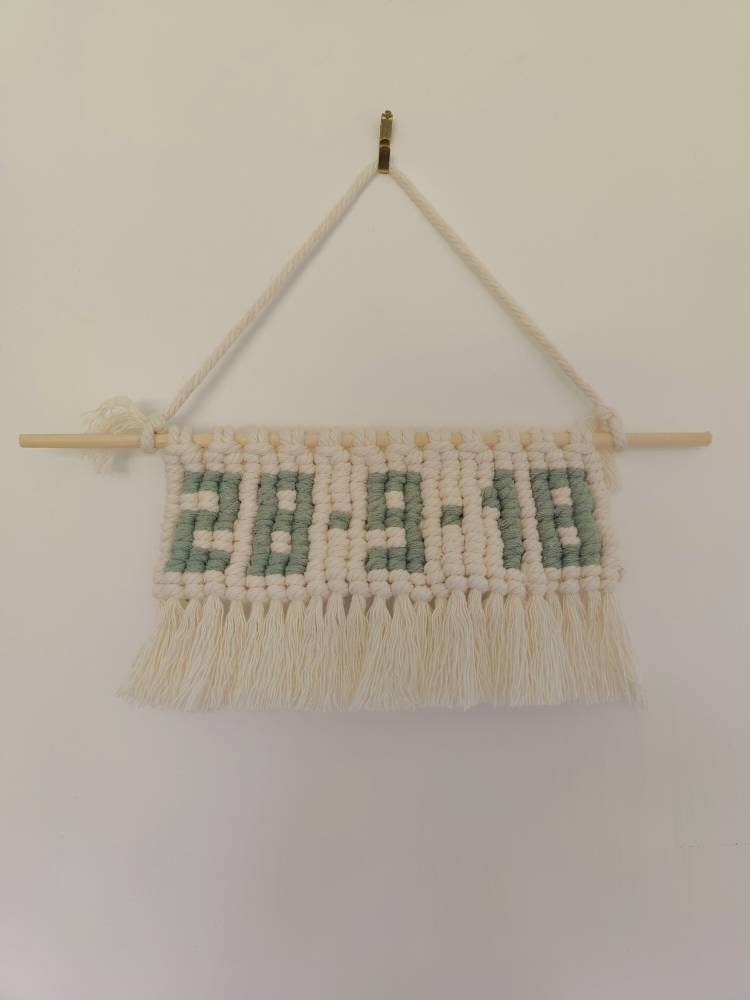 Macrame Number Patterns Pixel Art | Pdf Digital Download - Etsy