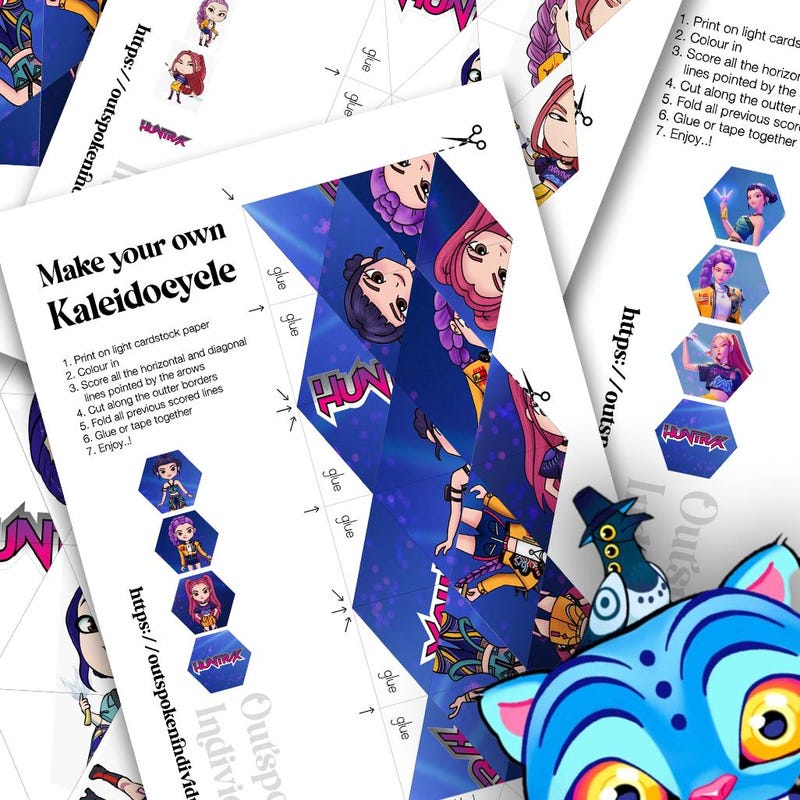 Kpop Paper Doll - Etsy