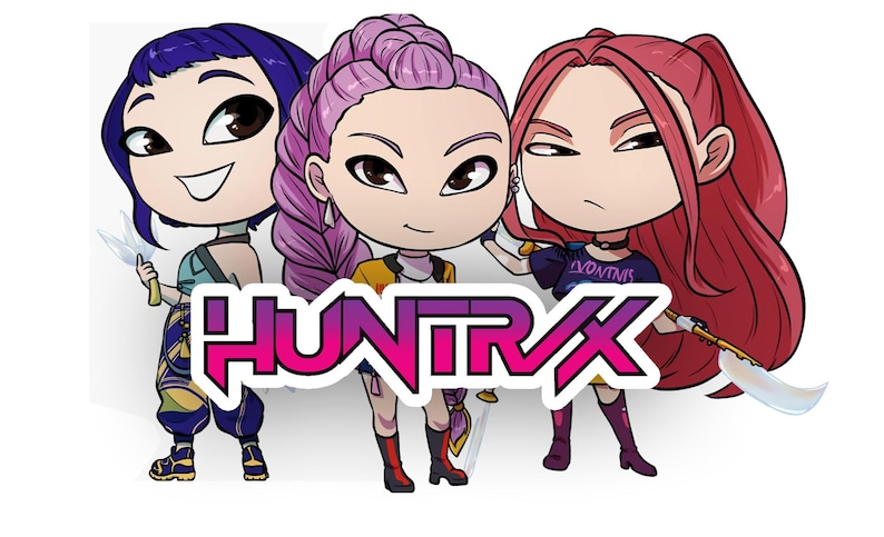 Kpop Demon Hunters Low Poly 3D Papercraft Kaleidocycle Paper Craft ...