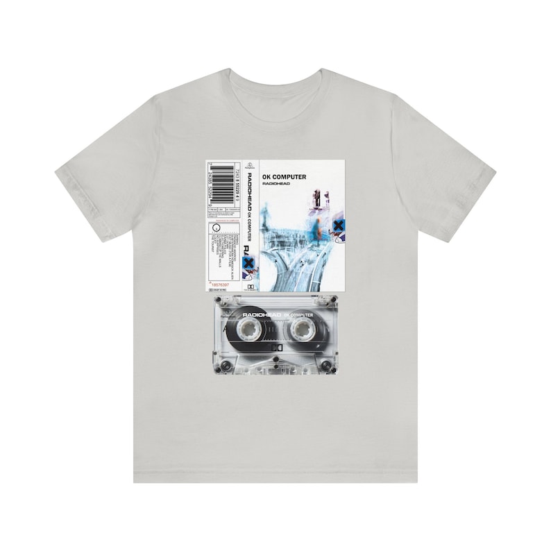 Radiohead Tshirt Ok Computer Vintage 90s Style Graphic Shirt, Unisex ...