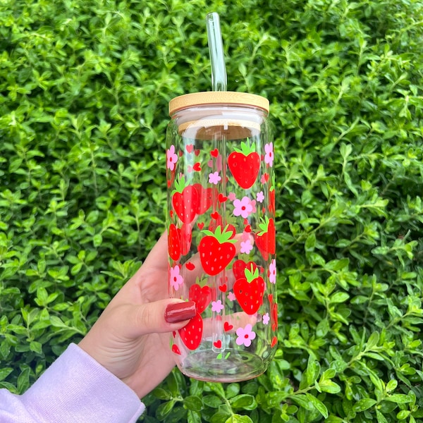 Strawberry Cup - Etsy