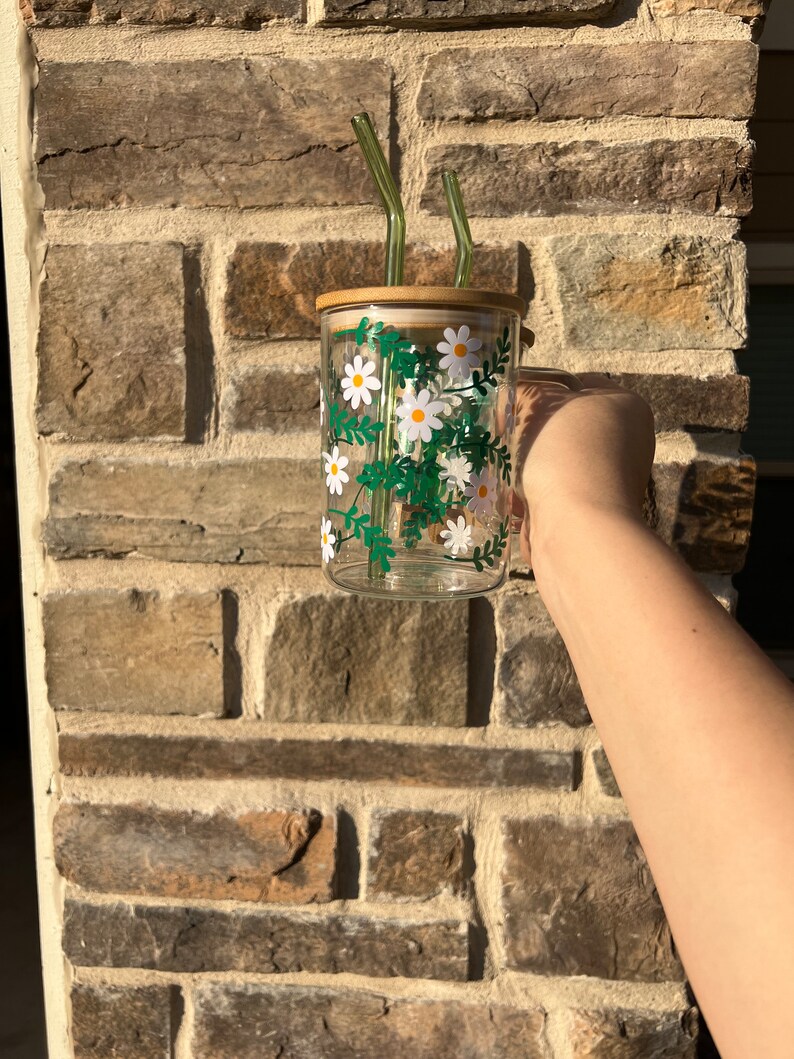 Plant Mug | Plant Cup | Floral Cup | Plant Lover | Plant Mom | 16oz ...
