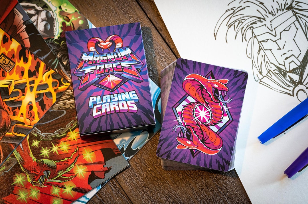 Custom 80s Cartoon Playing Cards - Etsy