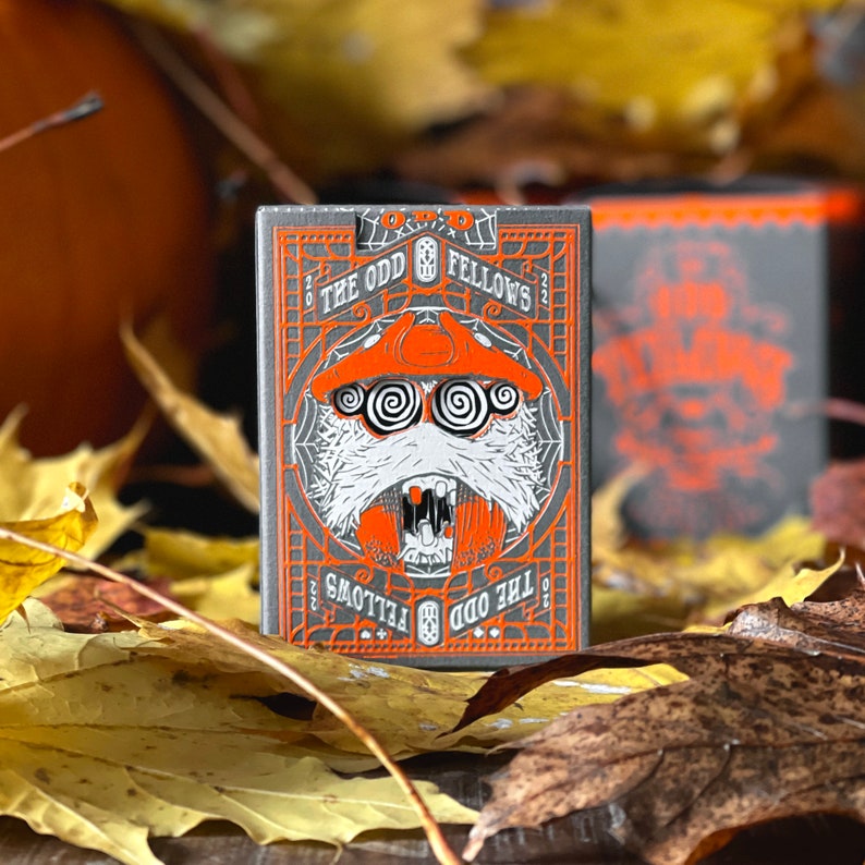 Cpt Spindel Webber Odd Fellows Playing Cards Custom Poker - Etsy