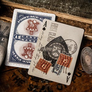 Postage Paid Playing Cards - Etsy