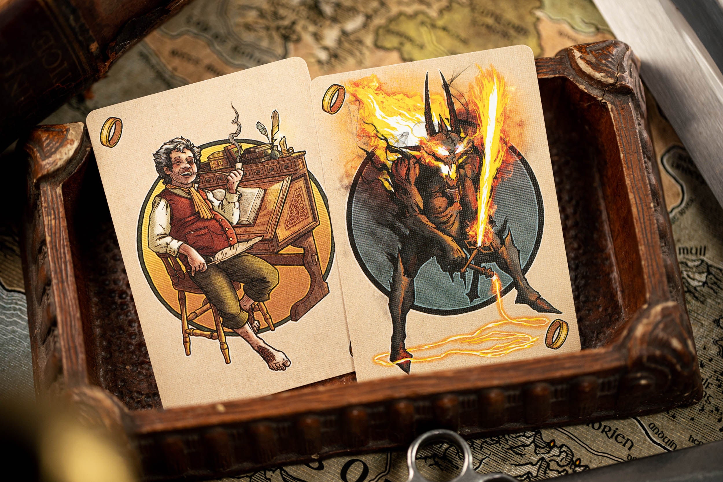 Fellowship of the Ring Playing Cards - LOTR - Lord of the Rings - Etsy